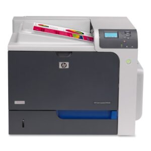 hp color laserjet enterprise cp4525n printer – black/silver (cc493a)