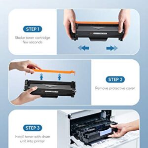 Kogain Compatible Toner Cartridge Replacement for Brother TN760 TN-760 TN730 TN-730 High Yield Work with HL-L2350DW HL-L2370DWXL MFC-L2710DW DCP-L2550DW HL-L2395DW MFC-L2750DW Printer, 2 Pack