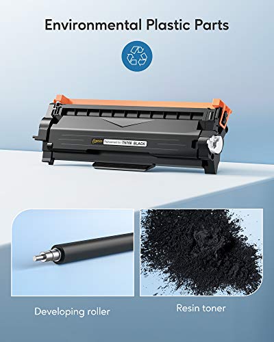 Kogain Compatible Toner Cartridge Replacement for Brother TN760 TN-760 TN730 TN-730 High Yield Work with HL-L2350DW HL-L2370DWXL MFC-L2710DW DCP-L2550DW HL-L2395DW MFC-L2750DW Printer, 2 Pack