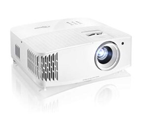 optoma uhd35 true 4k uhd gaming projector | 3,600 lumens | 4.2ms response time at 1080p with enhanced gaming mode | 240hz refresh rate | hdr10 & hlg