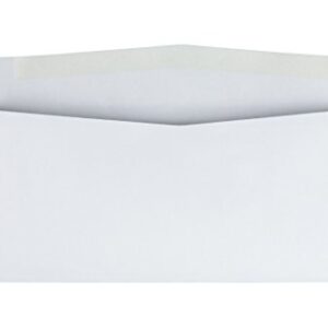 Quality Park #10 Envelopes, 4-1/8 x 9-1/2 Inches, 24 lb White, Gummed, 500 per Box (QUA90020)