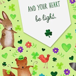 Hallmark Pack of St. Patricks Day Cards, Festive Critters (10 Cards and Envelopes)