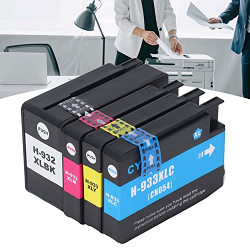 Ink Cartridge BK C M Y 4 Colors Printing Accessory Large Capacity 5% Coverage for 6100 6600 6700 7110 7610 7612 7510 7512