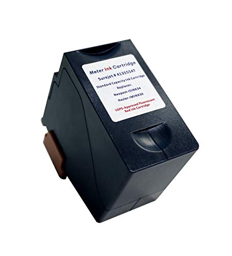 PostageInk.com ISINK34 / IMINK34 Sure.Jet # 4135554T Non-OEM Ink Cartridge Replacement for IM330, IM350, IM420, IM440, IM460, IM480 and IM490 Postage Meters