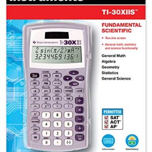 Texas Instruments TI-30X IIS 2-Line Scientific Calculator, Lavender