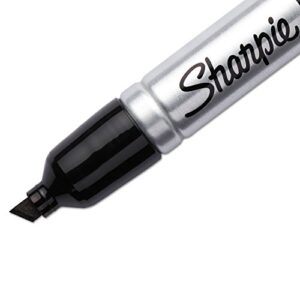 SHARPIE 15661PP King Size Permanent Markers Black 4/Pack