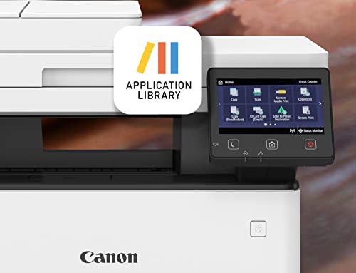 Canon imageCLASS D1620B All-in-One Wireless Monochrome Laser Printer - Print Scan Copy - 45 ppm, 600 x 600 dpi, 5" Touch Panel, 1GB Memory, 8.5" x 14", Auto 2-Sided Printing, 50-Sheet ADF, Ethernet