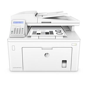 hp laserjet pro m227fdn all-in-one monochrome laser printer with auto two-sided printing, mobile printing, fax & built-in ethernet, amazon dash replenishment ready (g3q79a) (renewed)