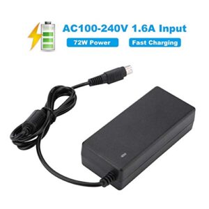 24V3A Charger Power Adapter for 72W Over Heat Protection NCR Realpos 7197 Pos Thermal Receipt Printer for Ps180 Ps179