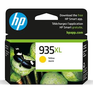 hp 935xl yellow high-yield ink cartridge | works with hp officejet 6810; officejet pro 6230, 6830 series | c2p26an