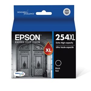 Epson DURABrite Ultra 254XL Extra High-Capacity -Ink -Cartridge, Black (T254XL120)