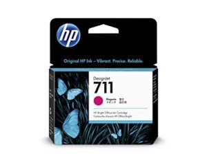 hp 711 29-ml magenta designjet ink cartridge (cz131a)