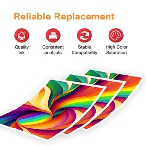 EZUZ 962XL Ink Cartridges Remanufactured Ink Cartridge Replacement for HP 962 XL 962XL for HP OfficeJet Pro 9010 9015 9025 9018 9020 9012 (4-Pack)