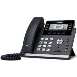 Yealink SIP-T43U IP Phone [10 Pack] 12 VoIP Accounts. 3.7-Inch Graphical Display. Dual USB 2.0, Dual-Port Gigabit Ethernet, 802.3af PoE, Power Adapter Not Included (SIP-T43U)