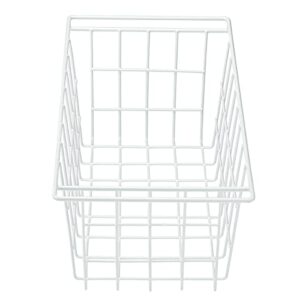 Orgneas Chest Freezer Organizer Bins Deep Freezer Basket Storage Rack Bins Metal Wire Baskets 2 Packs