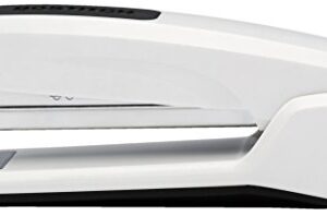 Bostitch Office Ascend 3 in 1 Stapler, Integrated Remover, 420 Staples Included, 20 Sheet Capacity, Lightweight, Full Size, White (B210-WHT)