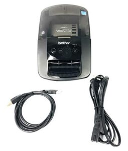 brtql710w – brother ql-710w direct thermal printer – monochrome – desktop – label print