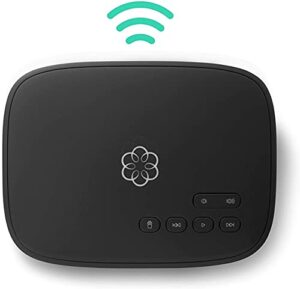 ooma telo air 2 voip free home phone service with wireless and bluetooth connectivity. affordable internet-based landline replacement. unlimited nationwide calling. low international rates. (renewed)