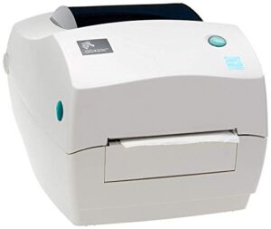 zebra gc420t thermal transfer desktop printer print width of 4 in usb serial and parallel port connectivity gc420-100510-000