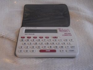 webster’s spelling corrector ncs-100