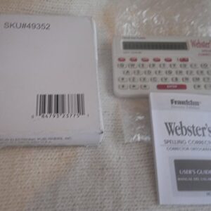 Webster's Spelling Corrector NCS-100