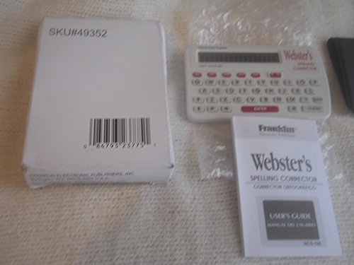 Webster's Spelling Corrector NCS-100