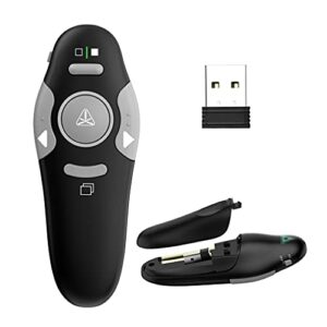 qui presentation clicker pointer,2.4ghz wireless presenter remote presenter clicker for ppt, powerpoint presentation pointer