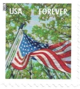 USPS Forever Stamps A Flag for All Seasons - book of 20 postage stamps