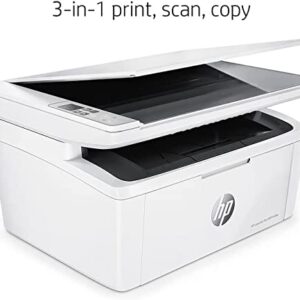 HP Laserjet Pro MFP M29W All-in-One Wireless Monochrome Laser Printer, White - Print Scan Copy - 1.0" Icon LCD Display, 19 ppm, 600 x 600 dpi, 8.5 x 11.69, Hi-Speed USB, Cbmou External Webcam