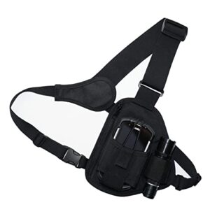 holsterguy sch-101z universal barcode scanner chest harness