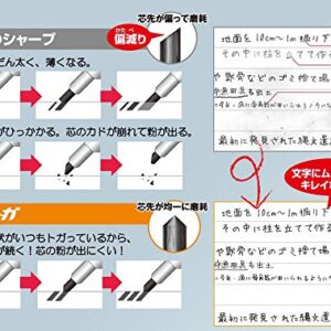 uni Core Keeps Sharp Mechanical Pencil, Gun Metallic (M510171P.43)