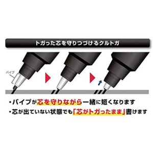 uni Core Keeps Sharp Mechanical Pencil, Gun Metallic (M510171P.43)