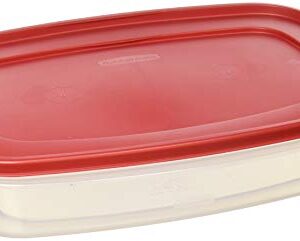 Rubbermaid 687965439399 Plastic Easy Find Lid Food Storage Container, 1.5 Gal, 1777163 Set of 2