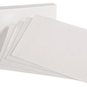 Oxford Blank Index Cards, 4" x 6", White, 100 Per Pack (40156-SP)