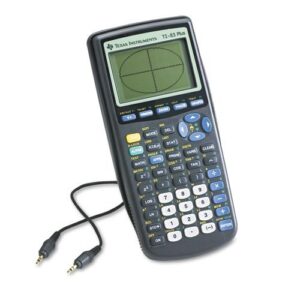 texas instruments ti-83 plus programmable graphing calculator (packaging and colors may vary)