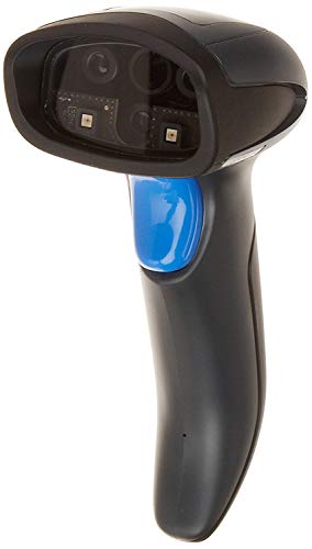 Datalogic QD2430 QuickScan Handheld Omnidirectional Barcode Scanner/imager(1-D, 2-D and PDF417) with USB Cable and Stand, Black, QD2430-BKK1S