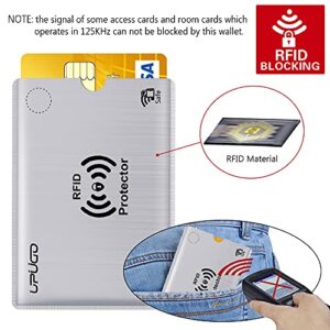 6 Pack 12mil New Medicare Card Protector Sleeves and 6 Pack RFID Blocking Card Sleeves for Insurance, Social, Security, Metro, License, Credit Cards