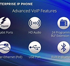 Grandstream GS-GXP2160 Enterprise IP Telephone VoIP Phone and Device, Black