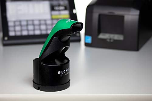 SOCKET Scan S700, 1D Barcode Scanner, Green & Charging Dock (CX3463-1931)