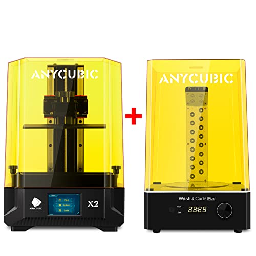 ANYCUBUC Resin 3D Printer Photon Mono X2 and Wash and Cure Plus，Resin Printer Bundle