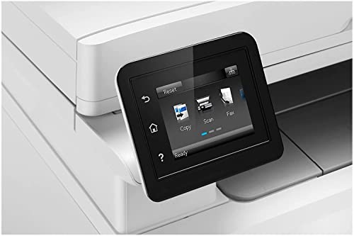 HP Color Laser Jet Pro M283cdw Wireless All-in-One Laser Printer, Print Scan Copy Fax, 600x600DPI, Auto 2-Sided Printing, 22ppm, Remote Mobile Print, 260-Sheet, White, Durlyfish