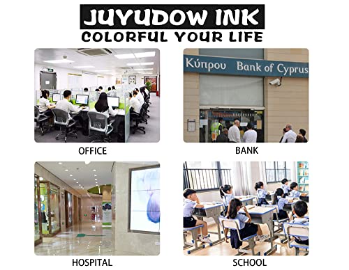 Juyudow Ink Refill Kit Compatible for HP Printer Cartridge (5 Bottles x 100ml) 21 22 564 60 61 62 63 711 94 95 96 901 902 920 932 933 934 940 950 951 952 970 971