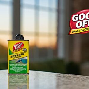 Goof Off Super Glue Remover - 4 oz. can, Yellow (FG678)