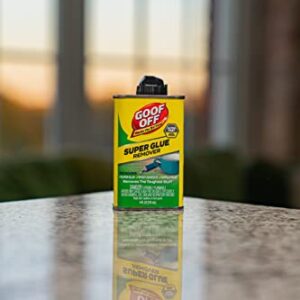 Goof Off Super Glue Remover - 4 oz. can, Yellow (FG678)