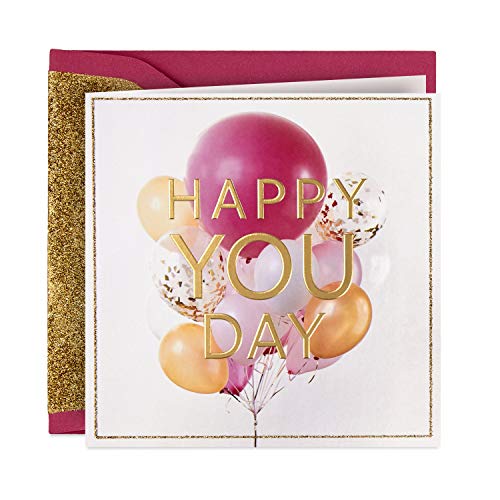 Hallmark Signature Birthday Card for Women (Happy You Day)