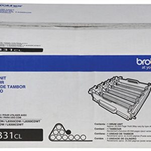 Brother DR331CL Replacement-Drum Unit Set for HL-L8250, HL-L8350, MFC-L8600, MFC-L8850 Printers