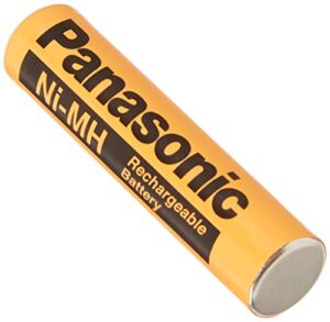 panasonic hhr-75aaa/b-4 ni-mh rechargeable battery for cordless phones, 700 mah (pack of 2)