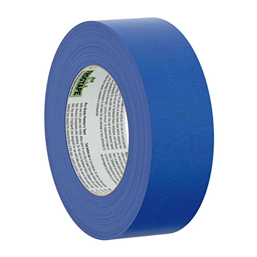 FROGTAPE 242750 Pro Painter's Tape with PAINTBLOCK, 1. 41-Inch x 60-Yards, Blue, 6 Rolls