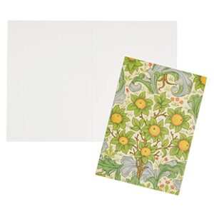 36 Pack William Morris Stationery Cards and Envelopes, Floral Pattern All Occasion Notecards, Blank Inside (5 x 3.5 In)