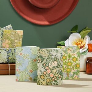 36 Pack William Morris Stationery Cards and Envelopes, Floral Pattern All Occasion Notecards, Blank Inside (5 x 3.5 In)